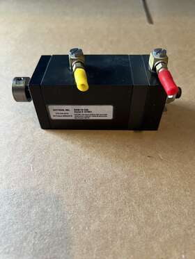 ZAYTRAN RAM10180 Rotary Actuator Rotation Ports Shaft